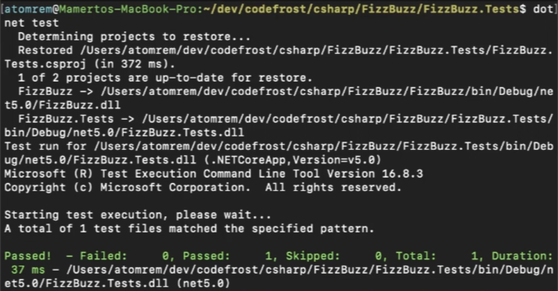 How to Do Test Driven Development in C# .NET 5 and VS Code - Codefrost